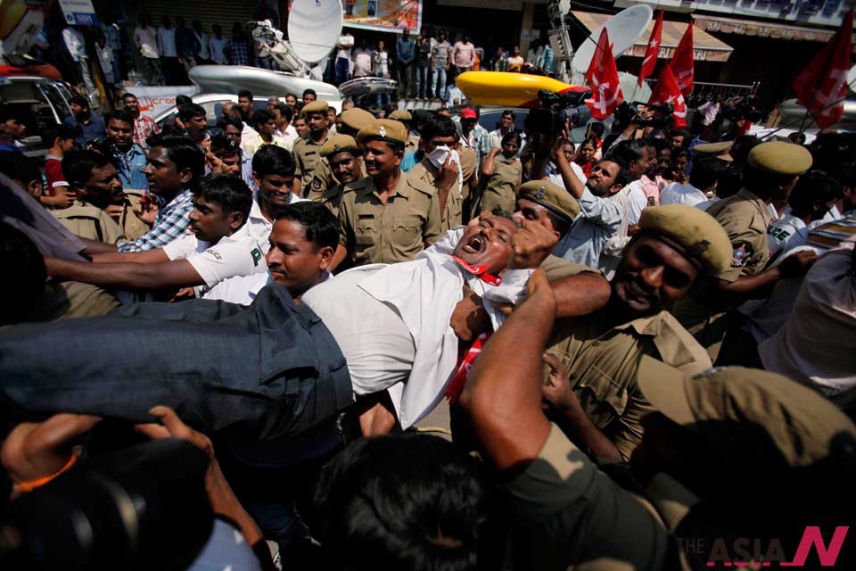 Nationwide Strike Breaks Out In India With Limited Success - THE AsiaN