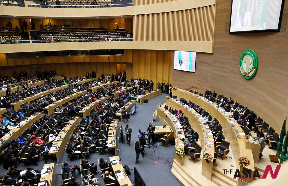 Leaders Of African Nations Pose For A Group Picture During African ...