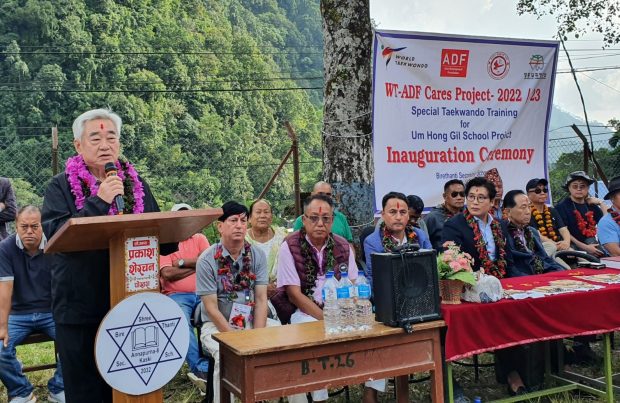 Opening ceremony held near Pokhara, Nepal, for WT-ADF Um Hong Gil Human ...